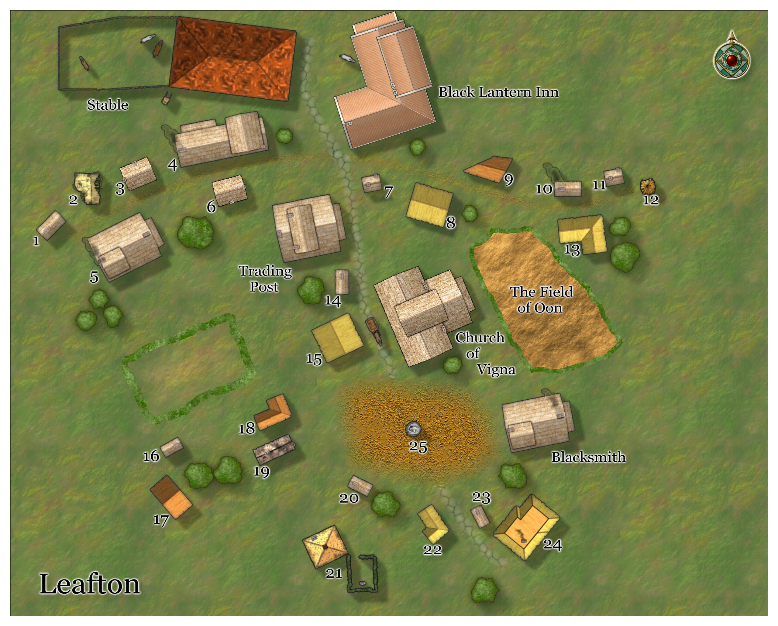 Maps for The Domain Fantasy RPG Setting